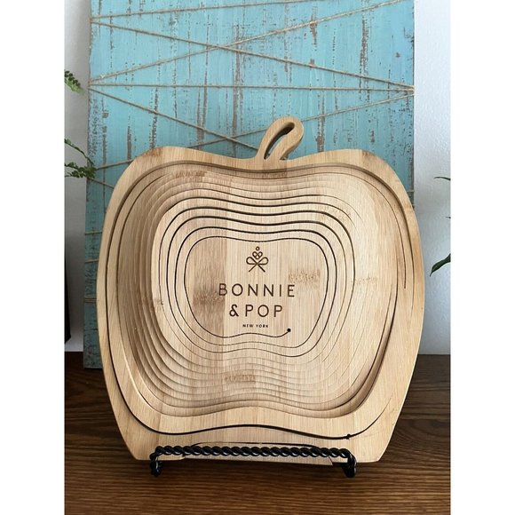 Bonnie and Pop | Kitchen | Bonnie And Pop Wooden Apple Shaped Fruit ...